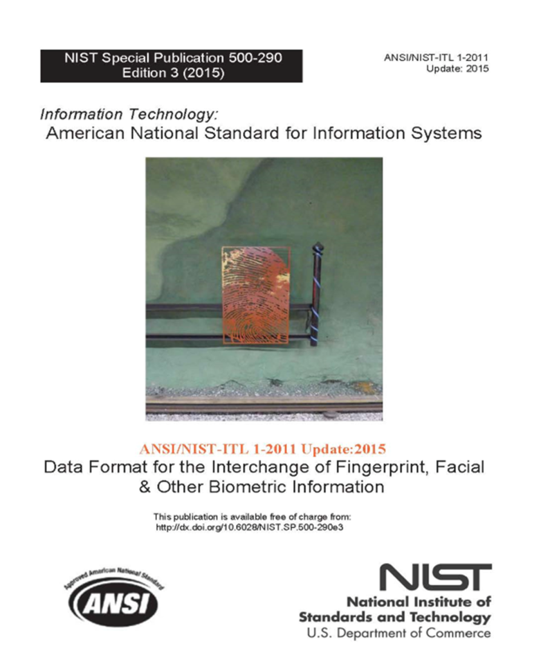 ANSI NIST-ITL Standards Update Workshop | NIST